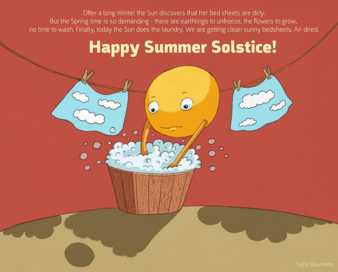 Happy Summer Solstice Today, We Celebrate The Longest Day Of The